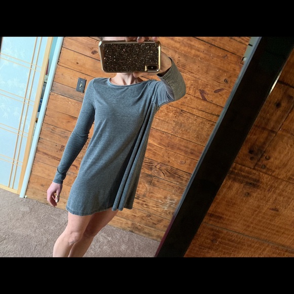 Topshop | Dresses | Topshop Open Back Tunic Dress | Poshmark